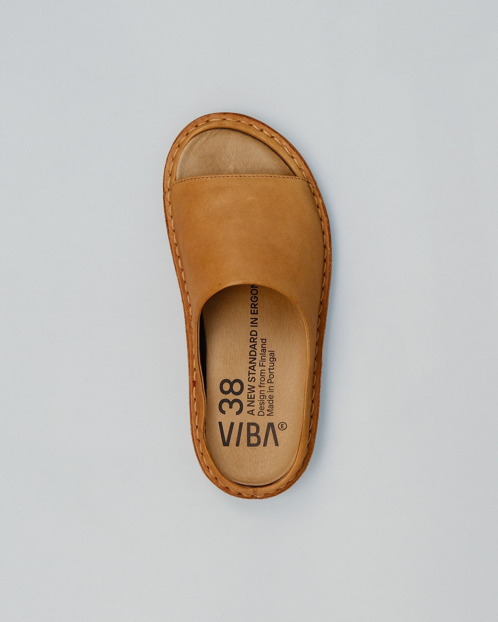 SAINT TROPEZ Leather Fawn Tan – VIBAe