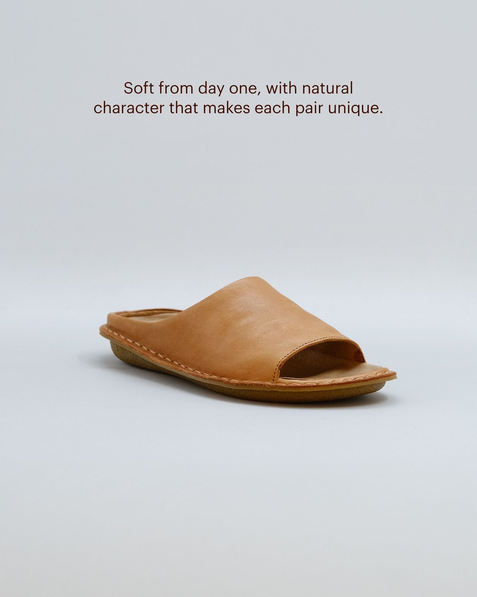 SAINT TROPEZ Leather Fawn Tan – VIBAe
