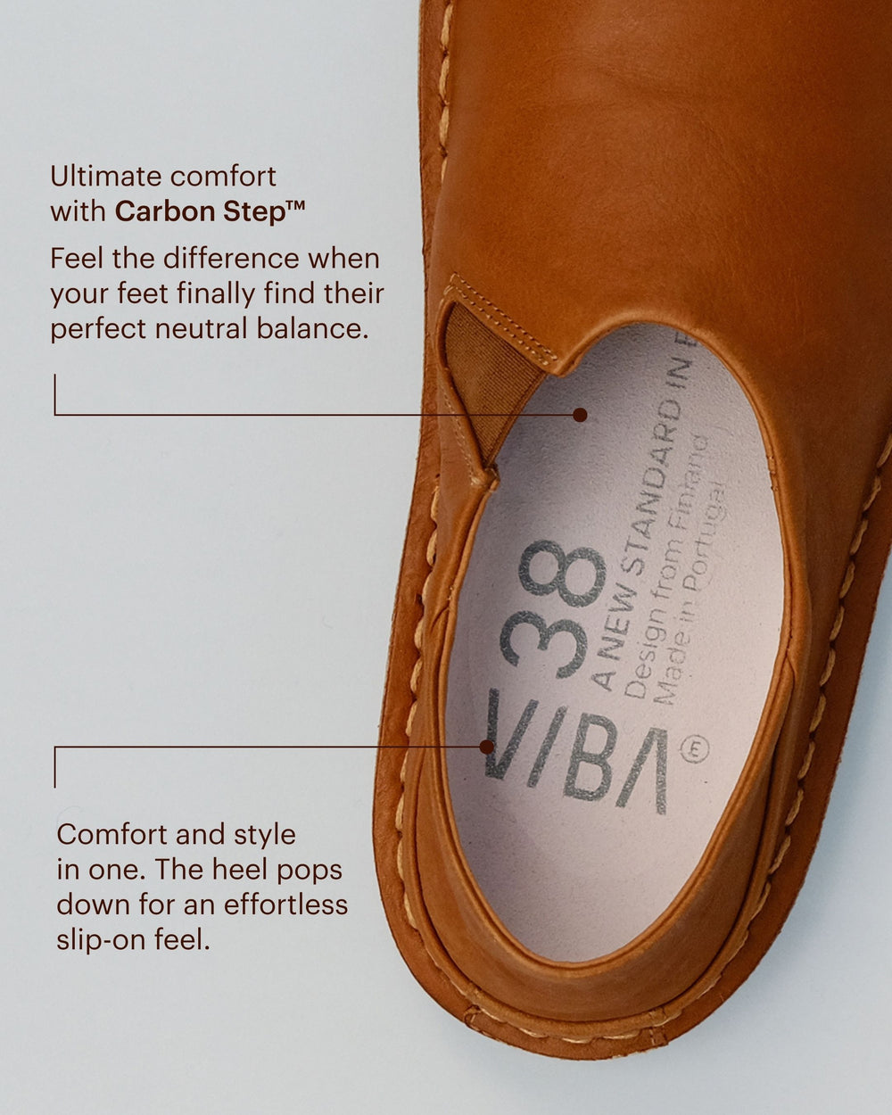 ZUMA Leather Cognac Brown – VIBAe