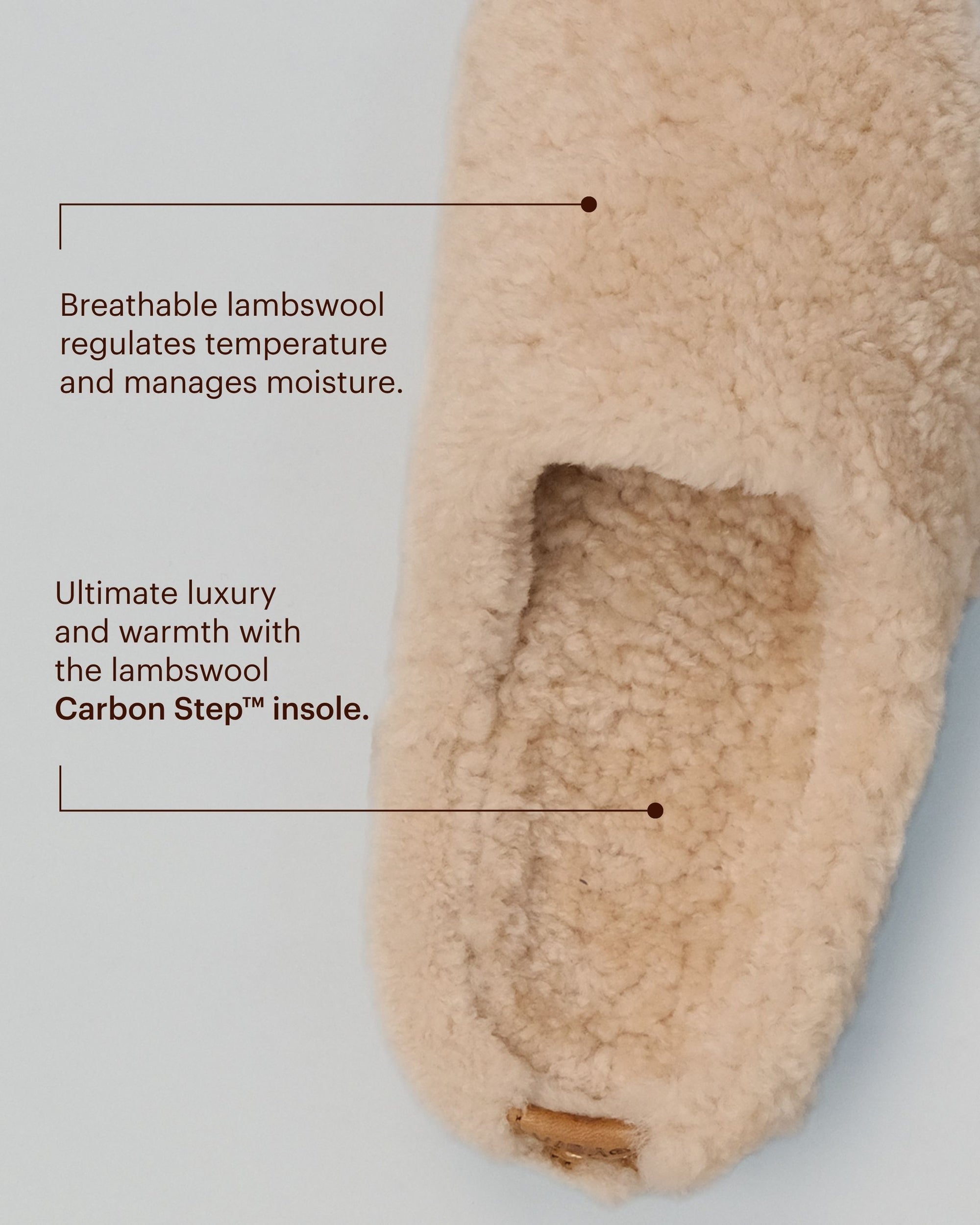 ROMA Shearling Natural White – VIBAe