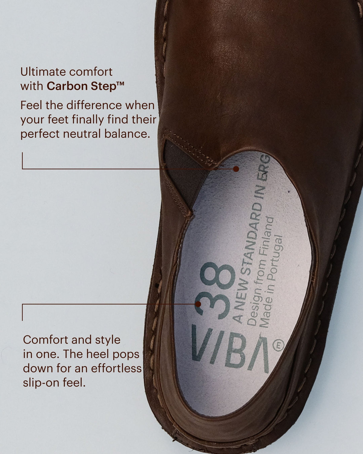 ZUMA Leather Cocoa Brown – VIBAe