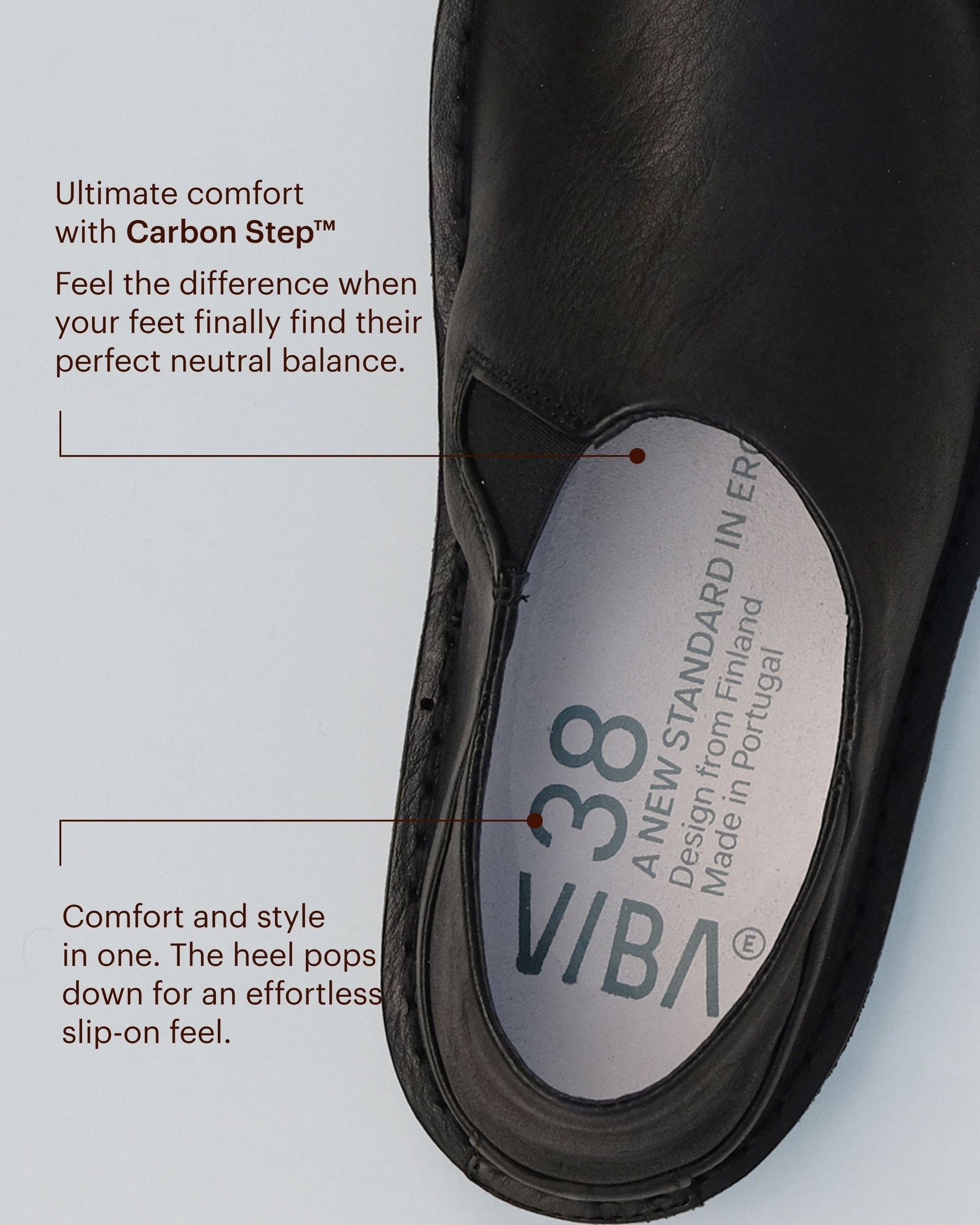 ZUMA Leather Preto Black – VIBAe