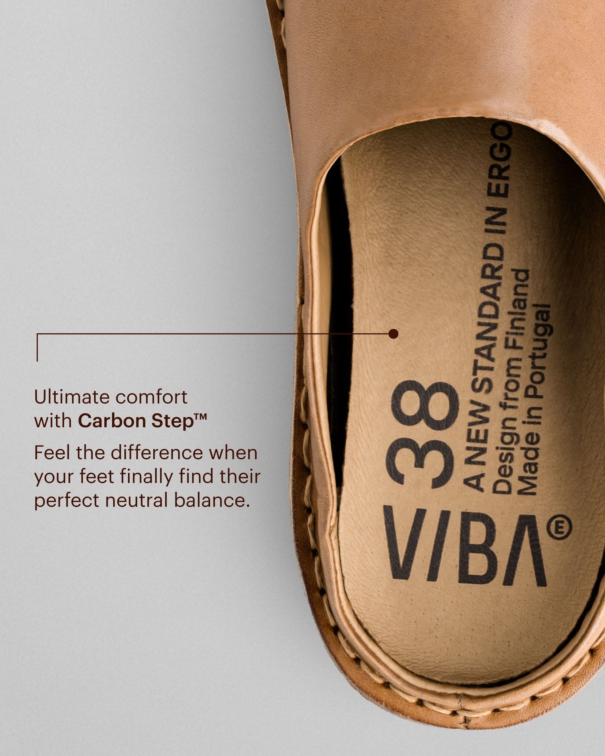 SAINT TROPEZ Leather Fawn Tan – VIBAe