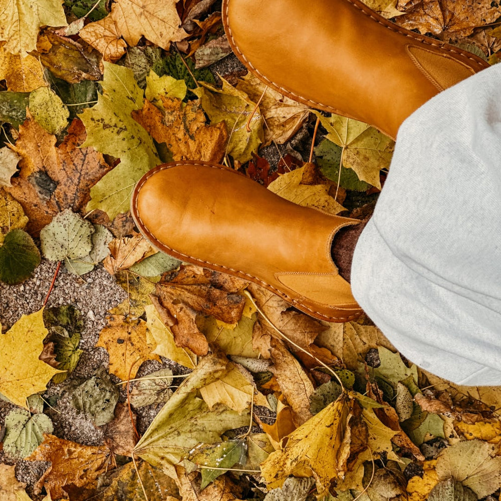 HELSINKI Leather Sunflower Yellow – VIBAe